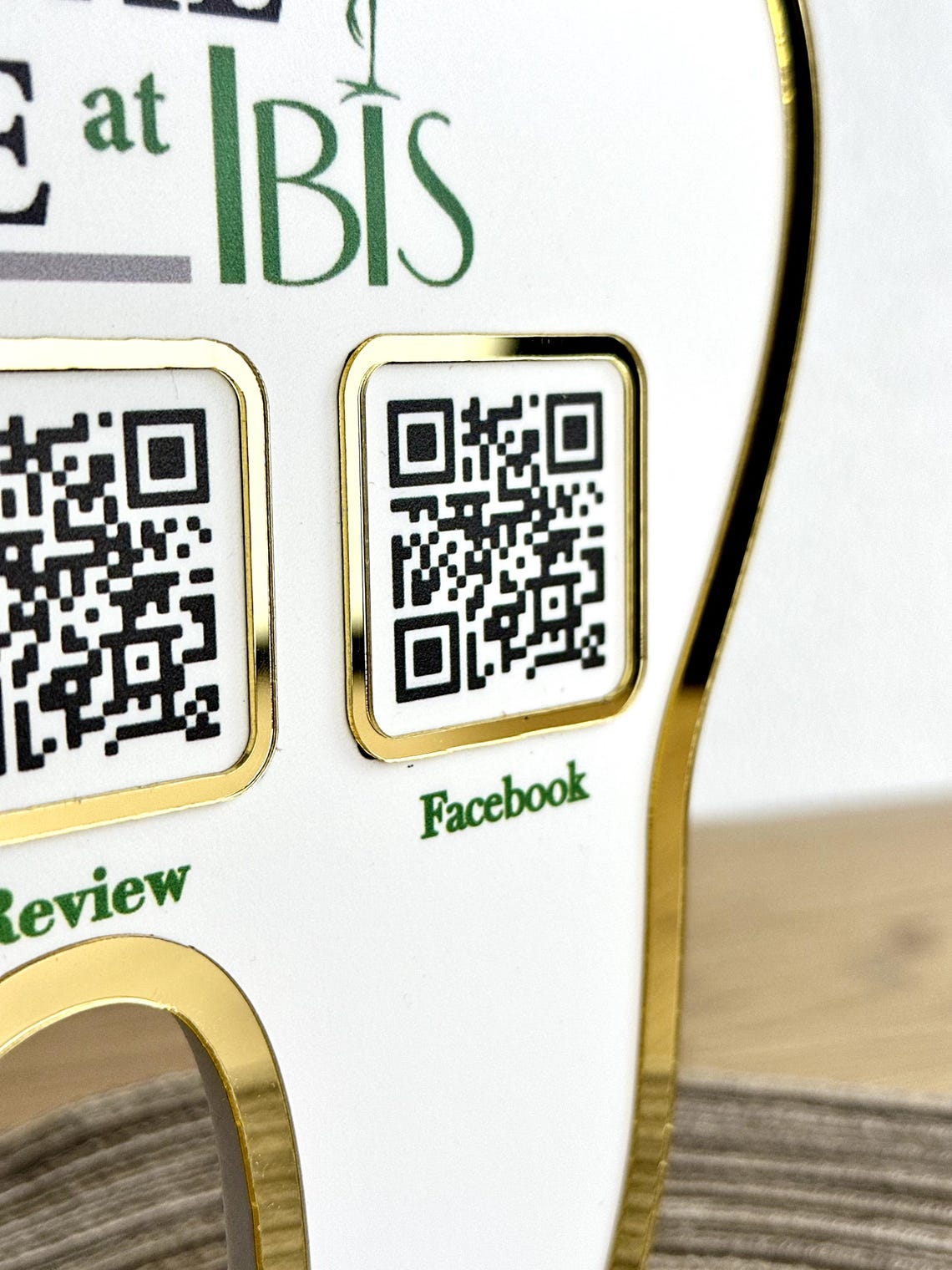 Acrylic Tooth QR Code Sign: Custom Dental Office Decor - Etsy