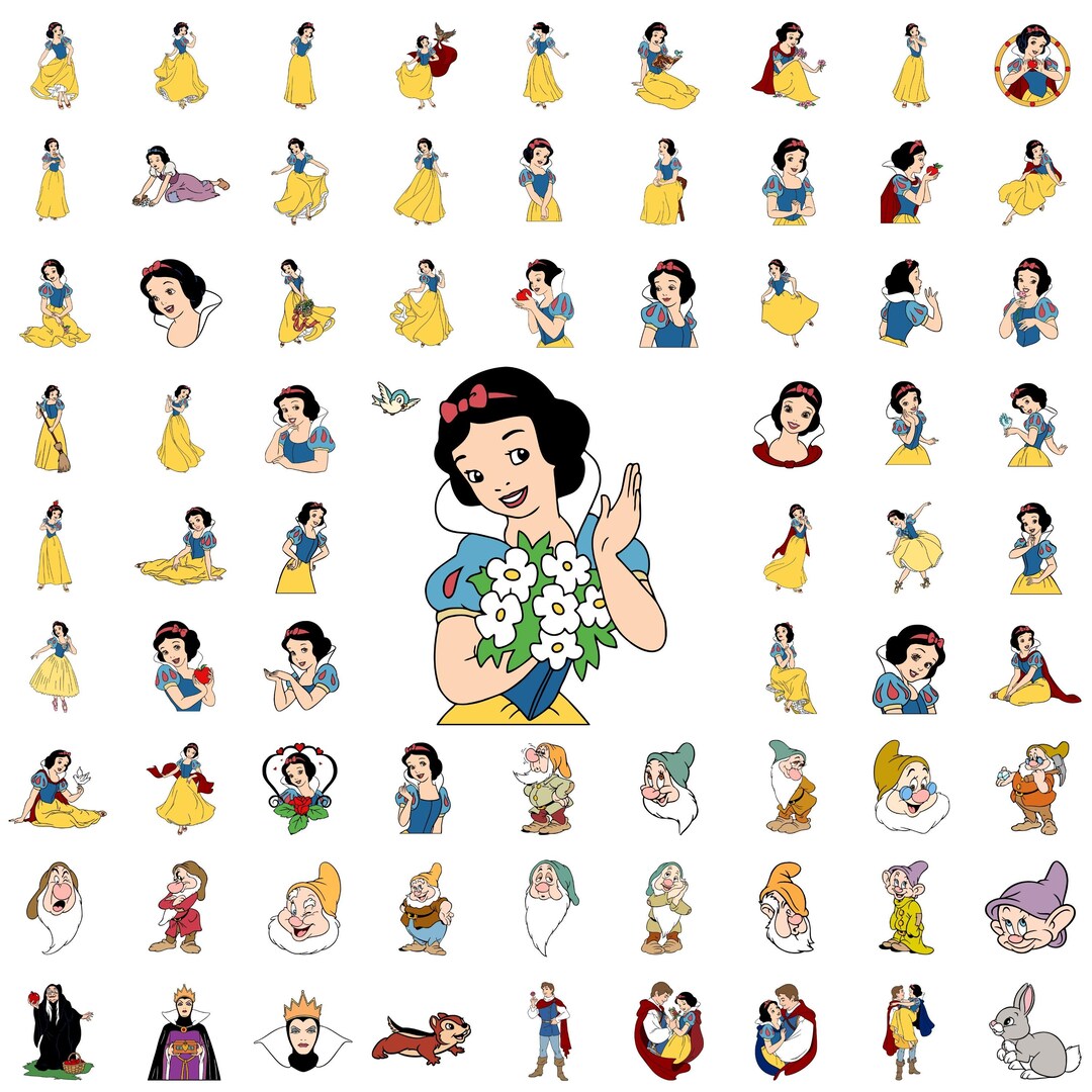 Snow White SVG Bundle, Snow White Svg, Malefiz Svg, Snow White Svg ...