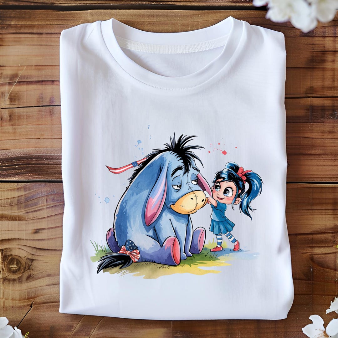 Eeyore Vanellope Png, Cartoon Friendship Clipart, Wreck It Ralph Eeyore ...