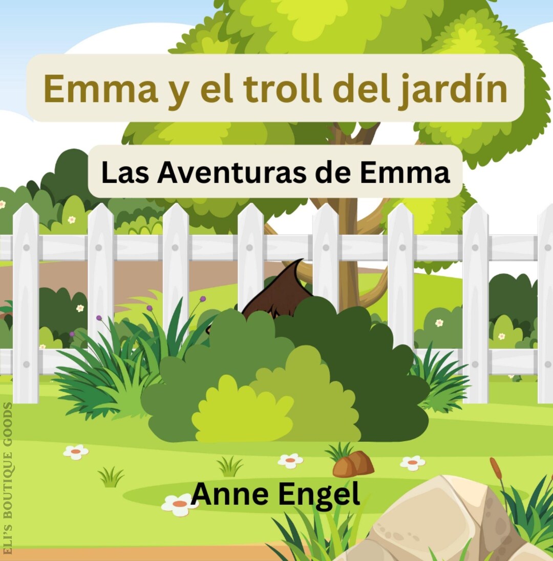 Emma Y El Troll Del Jardín, Libro Infantil Digital, Libro Digital Para ...