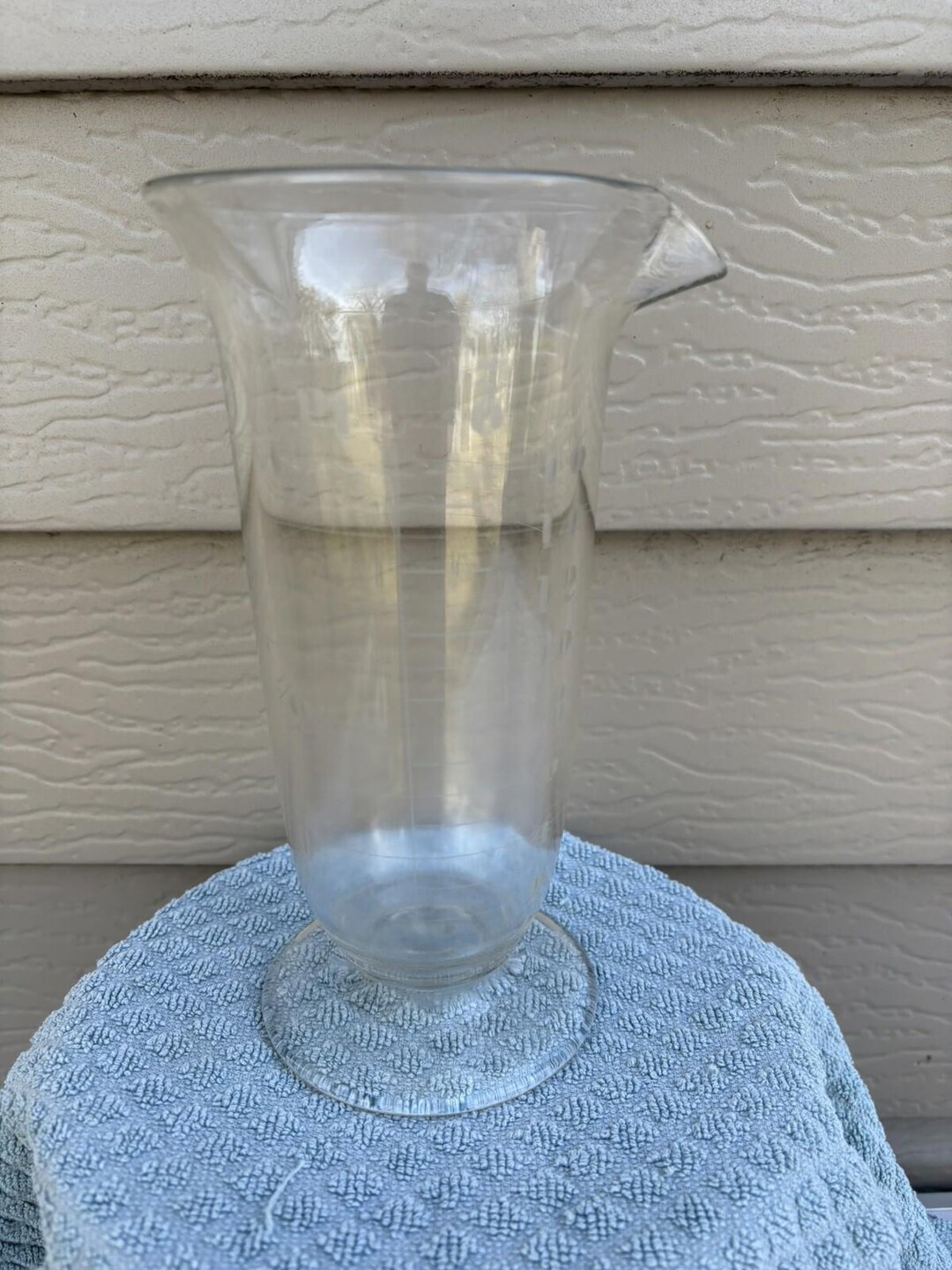 Antique Apothecary 16 Oz/500 Ml, Glass Graduated Beaker 9" Tall ...
