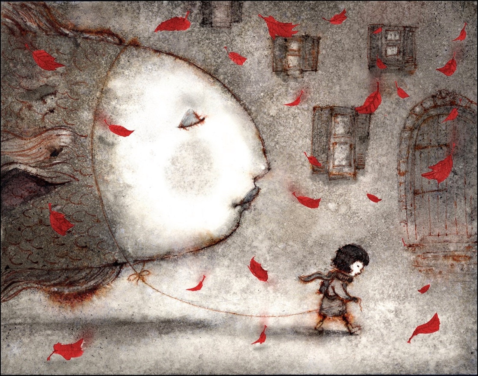Whimsical Creatures Art Print / Illustration / Wall Art / Watercolor ...