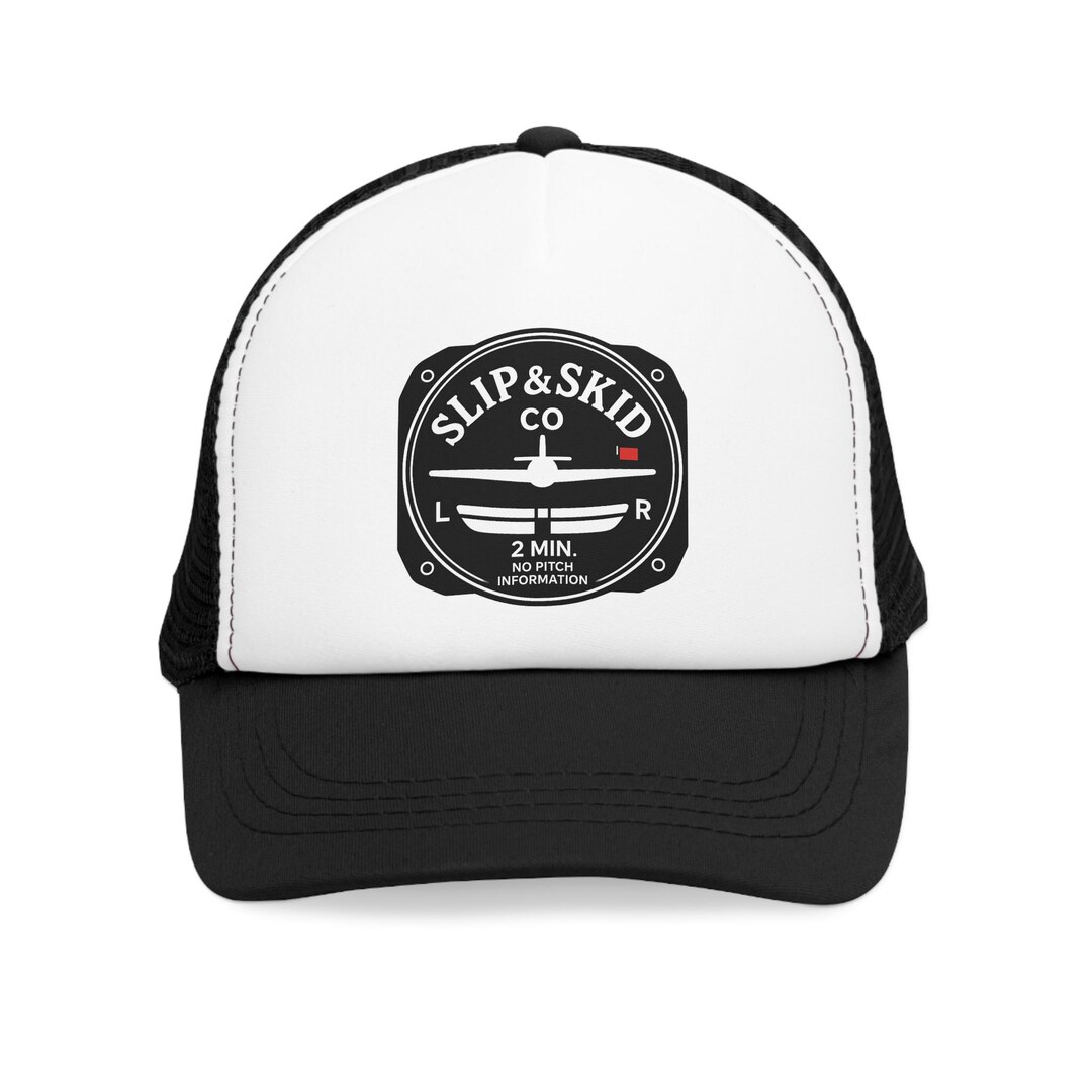 Slip & Skid Co Logo Hat, Coolest Hat at the Airstrip for Pilots - Etsy
