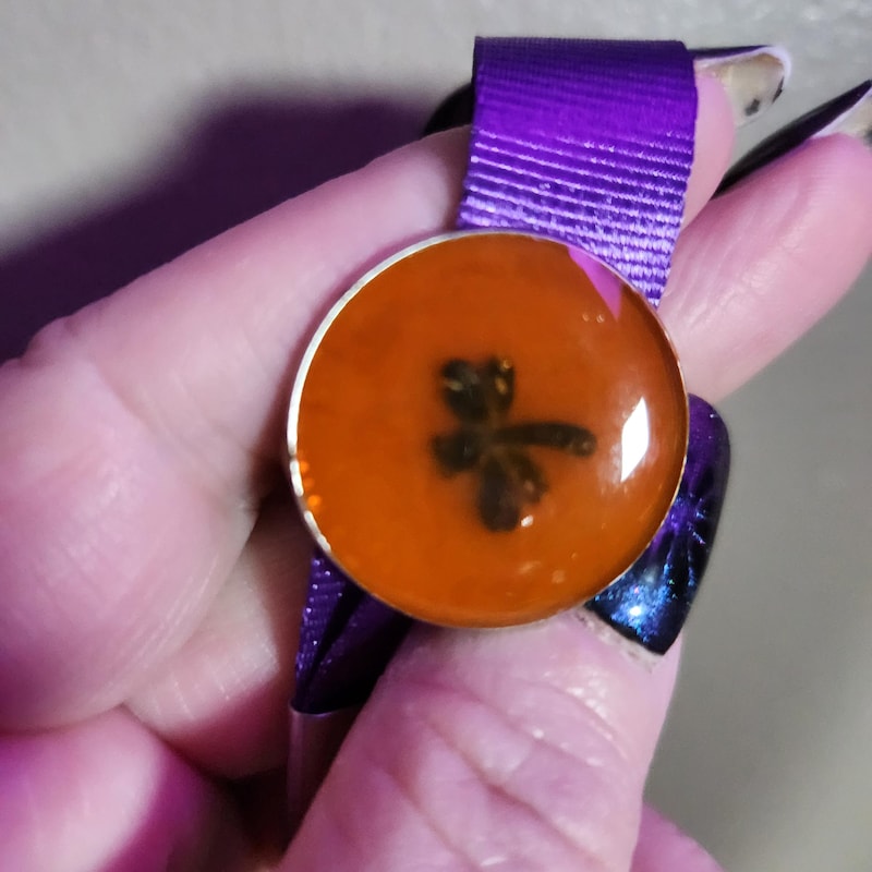 Amber Pin - Etsy