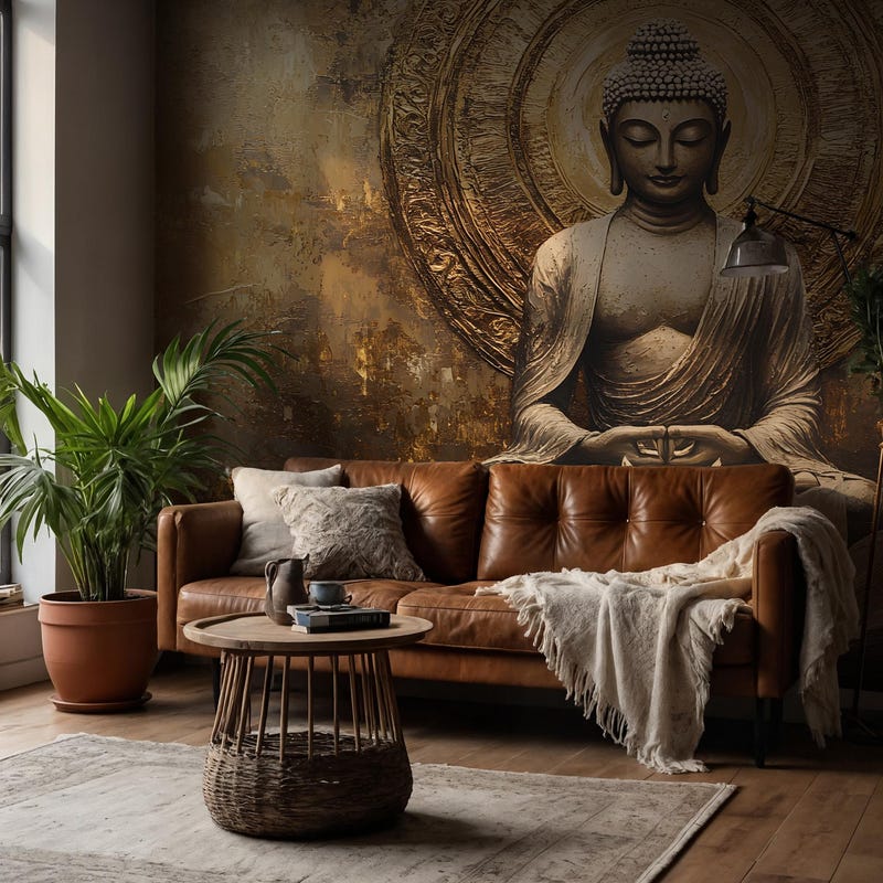 Wallpaper Murals Yoga - Etsy