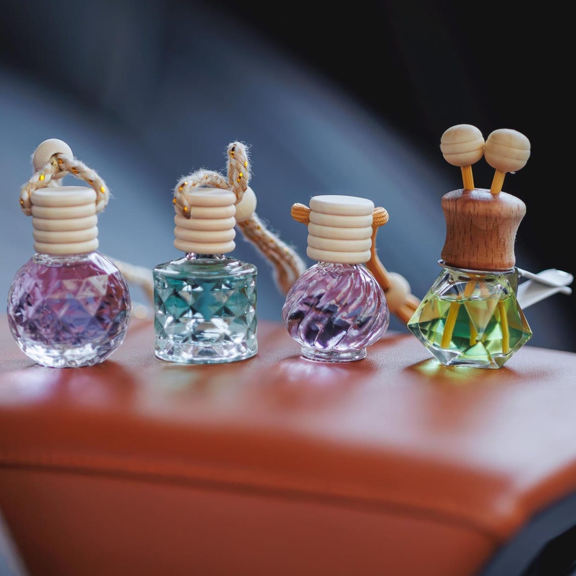 Car Diffuser Gift Set: 3pc Scent Sampler - Long Lasting Fragrance - Etsy