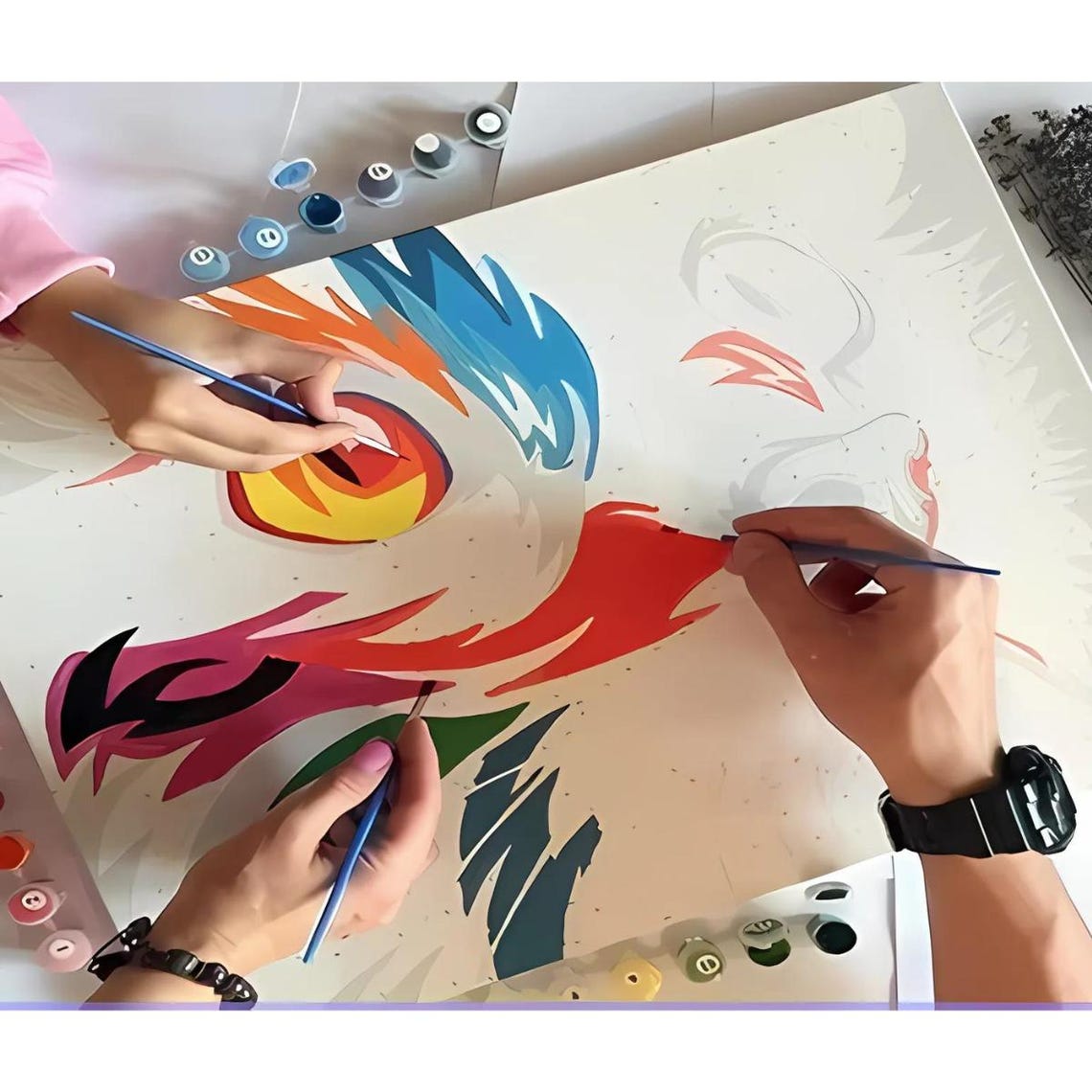 Cute Halloween Ghost Paint by Numbers Kit for Adults & Kids – Pumpkin ...