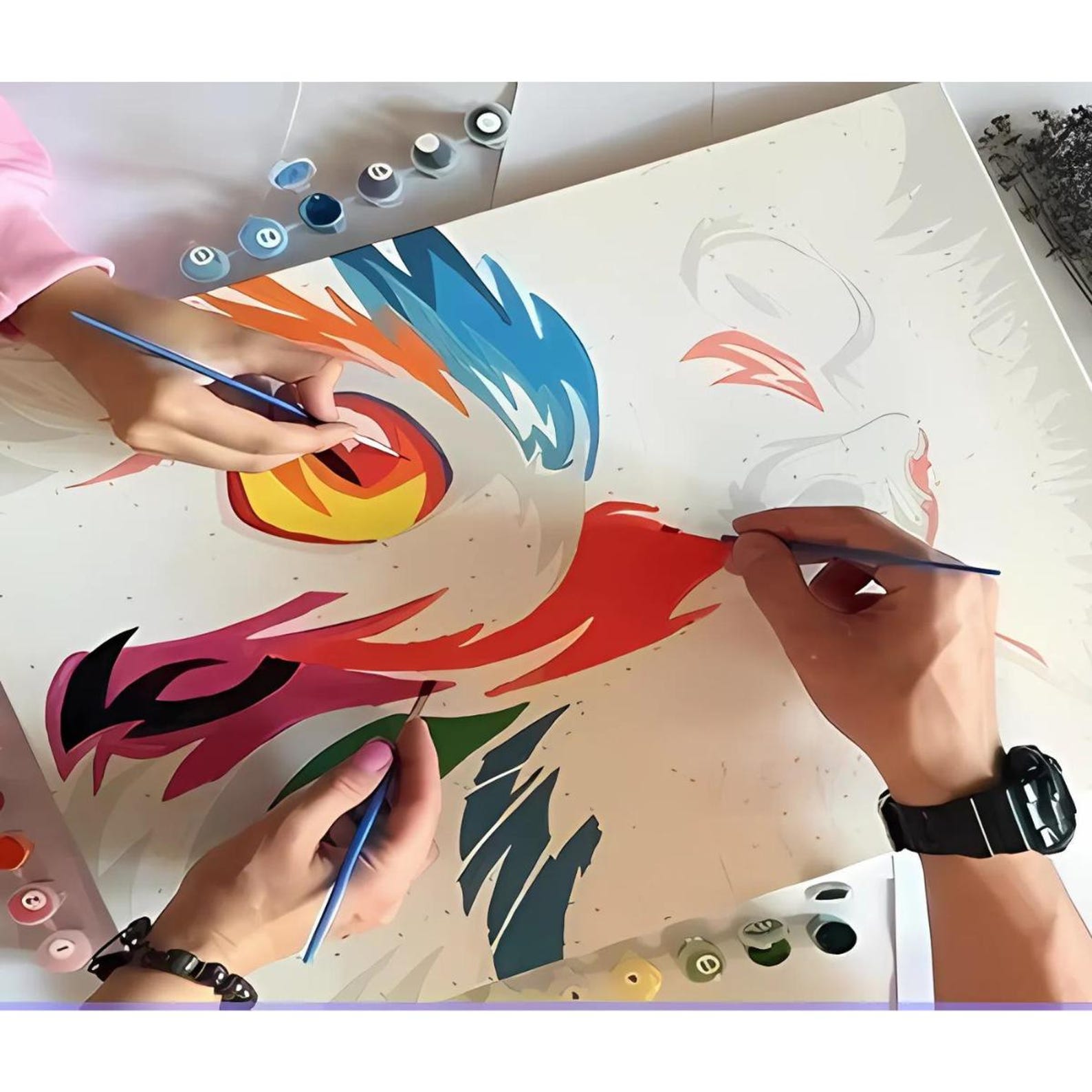 Women Painting by Number Woman Kit Adult Painting by Number Painting by ...