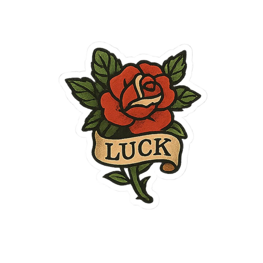 Rose Tattoo Kiss-cut Stickers, Retro Rocker Punk Style, Cool Decals for ...