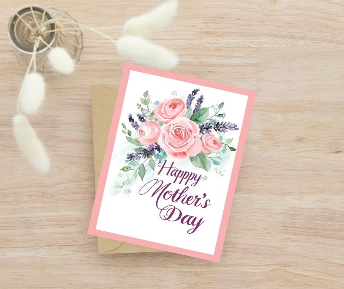 Mother’s Day Card + Bonus Art Print + Bonus Sticker | Printable Mother ...