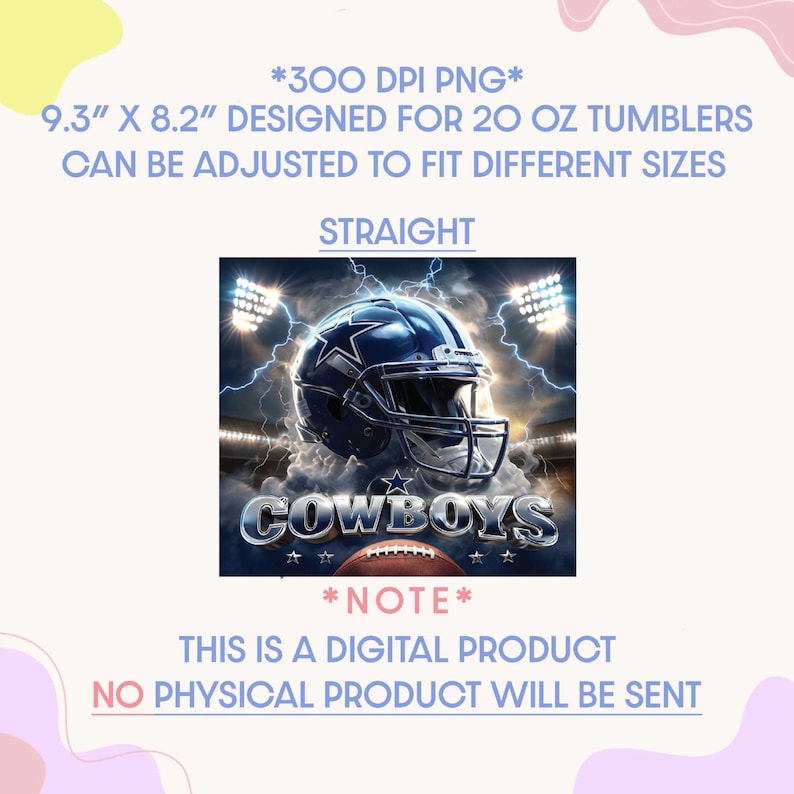 Cowboy 20oz Skinny Tumbler Wrap PNG, Sport 20oz Tumbler PNG, Mascot ...