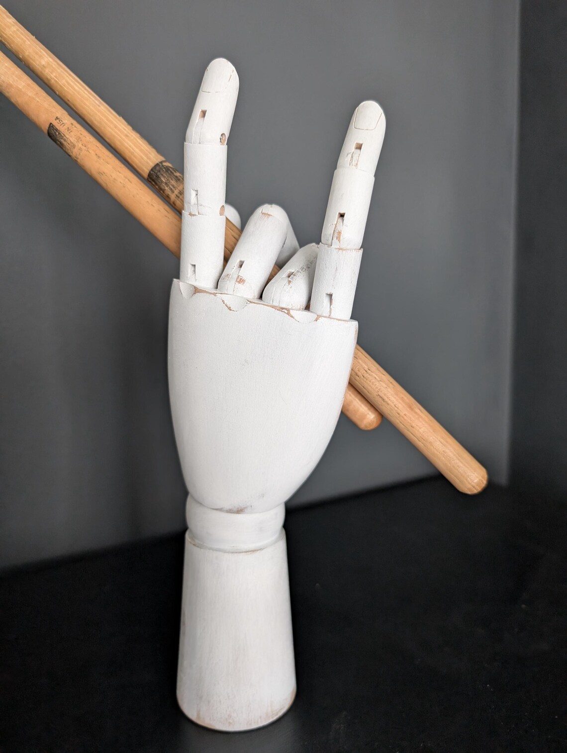 Vintage Reproduction Wooden Mannequin Hand Shabby Chic Home Decor - Etsy