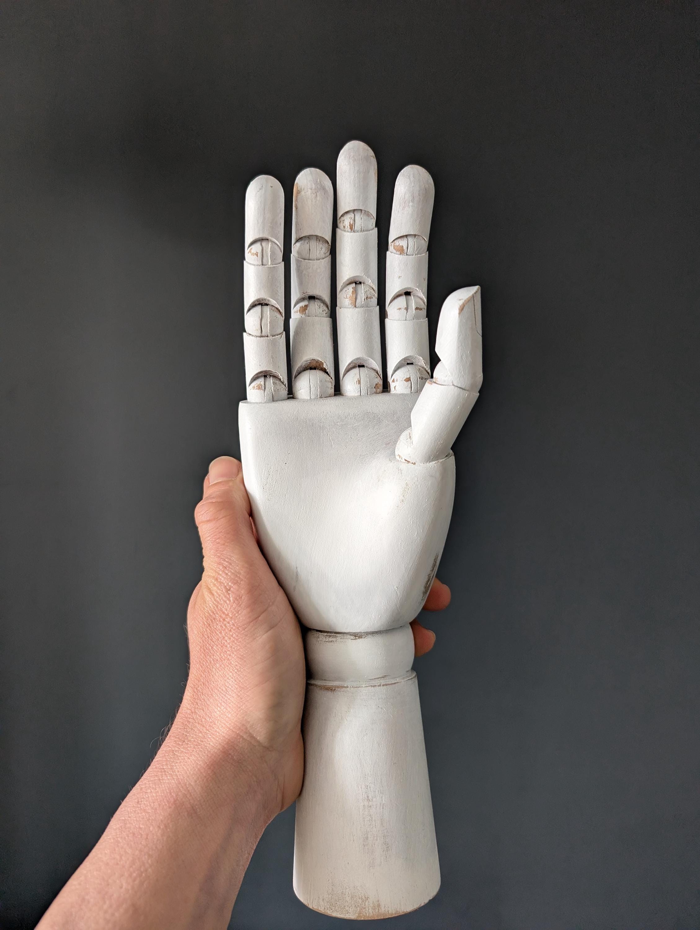 Vintage Reproduction Wooden Mannequin Hand Shabby Chic Home Decor - Etsy