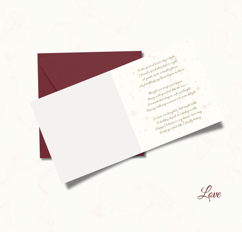 Valentine’s Day Printable Card + Love Message for Girlfriend – Sharable ...