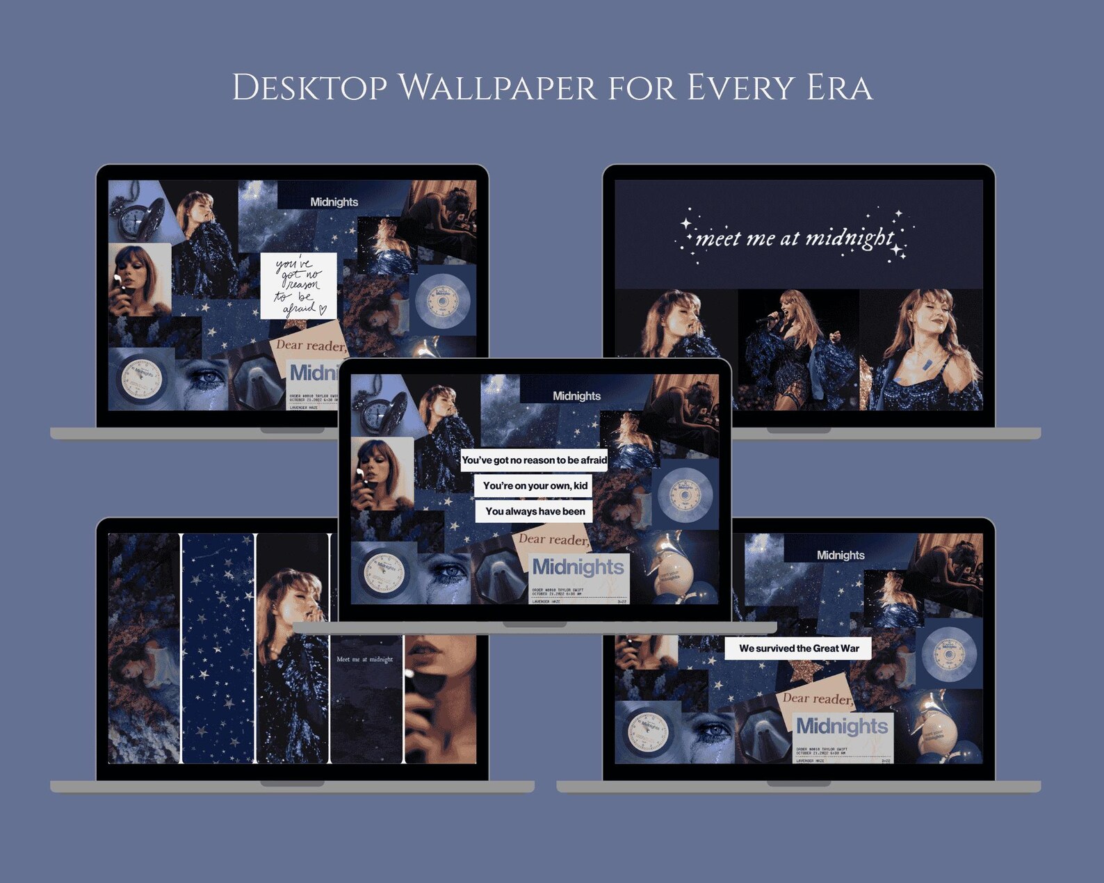 Midnights Inspired Desktop Wallpaper - Etsy