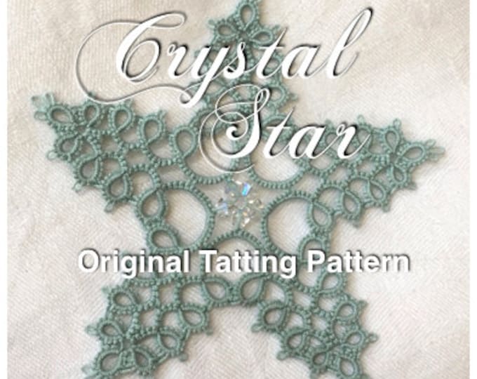 Snow Crystals TATTING PATTERN - Etsy