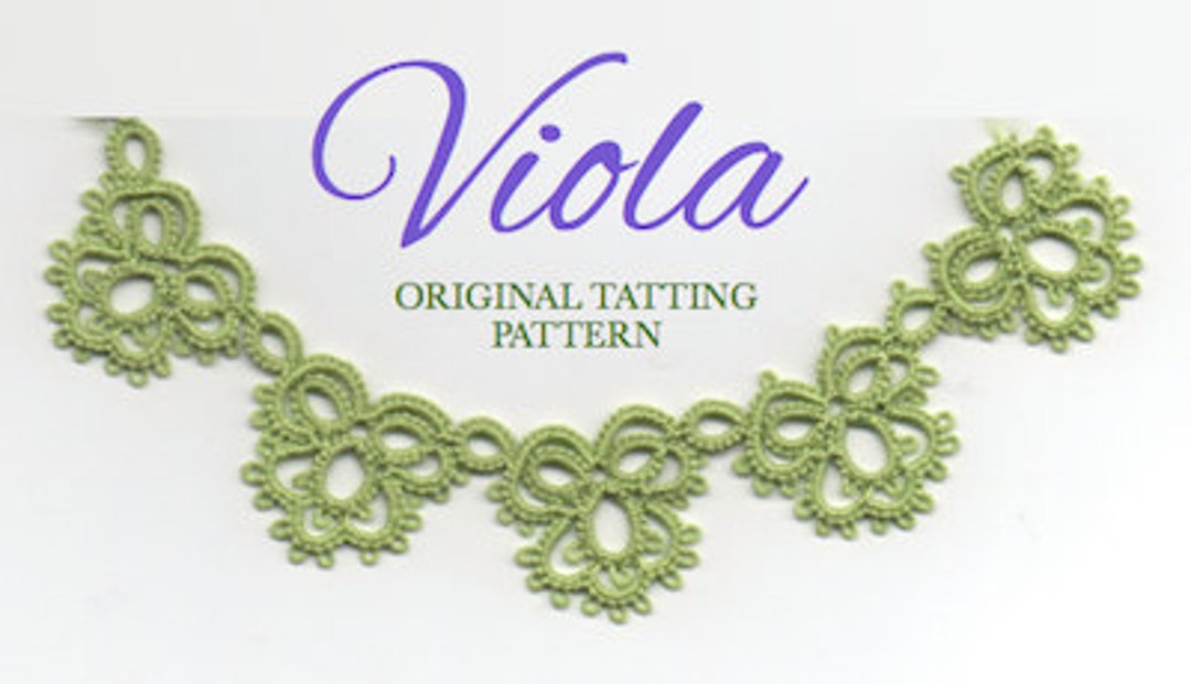 Viola - TATTING PATTERN - Etsy