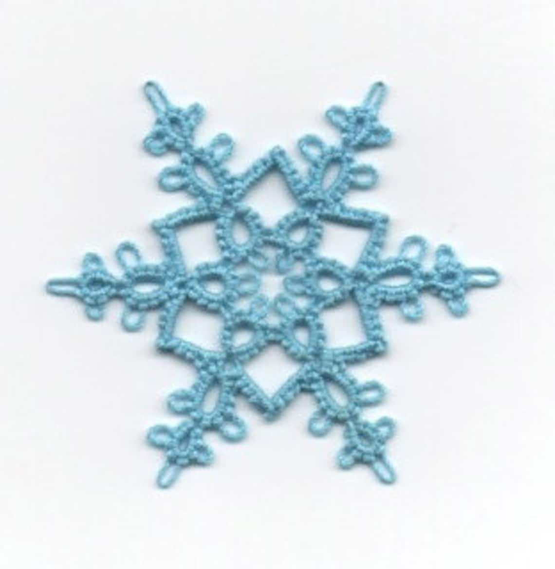 Snow Crystals - TATTING PATTERN - Etsy
