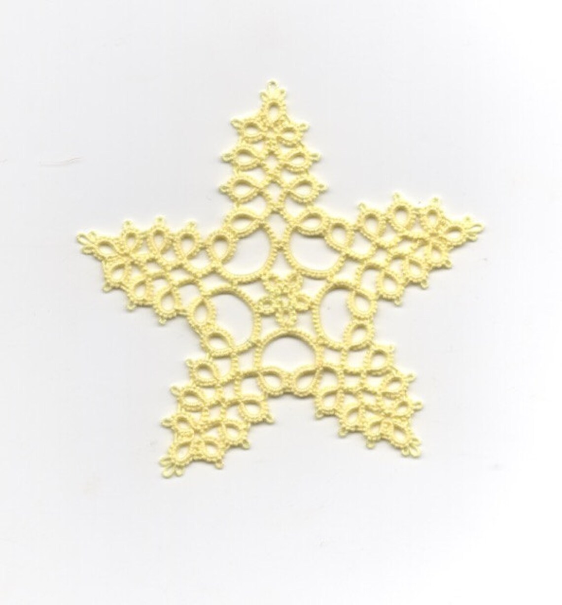 Crystal Star - TATTING PATTERN - Etsy