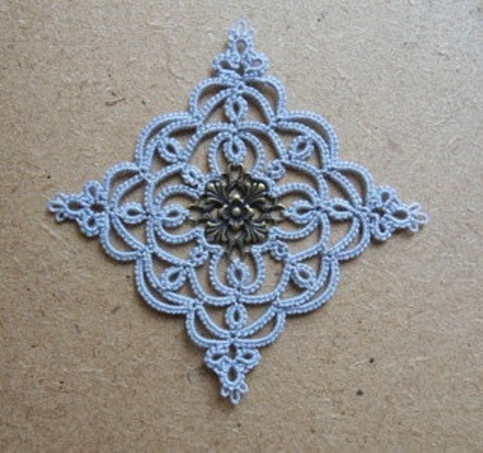 Square Elegance - TATTING PATTERN - Etsy