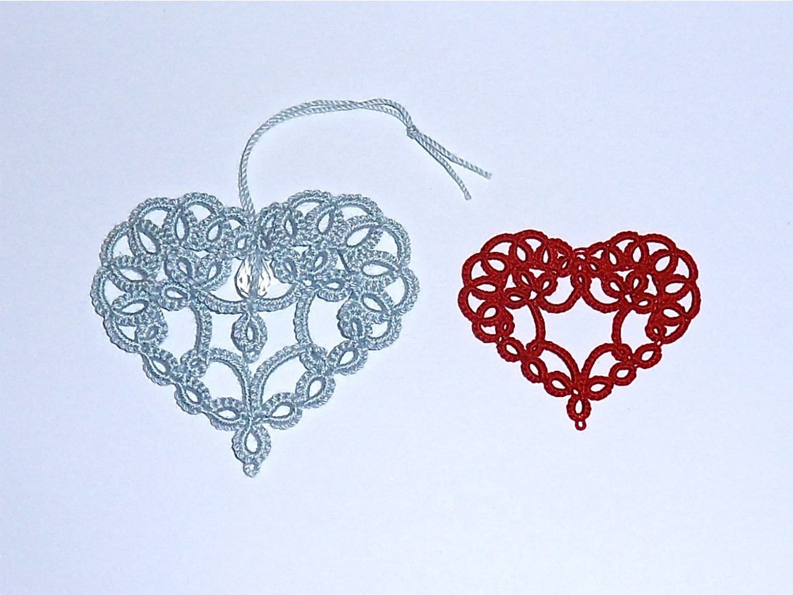 The Heart Within - TATTING PATTERN With Variations - Etsy