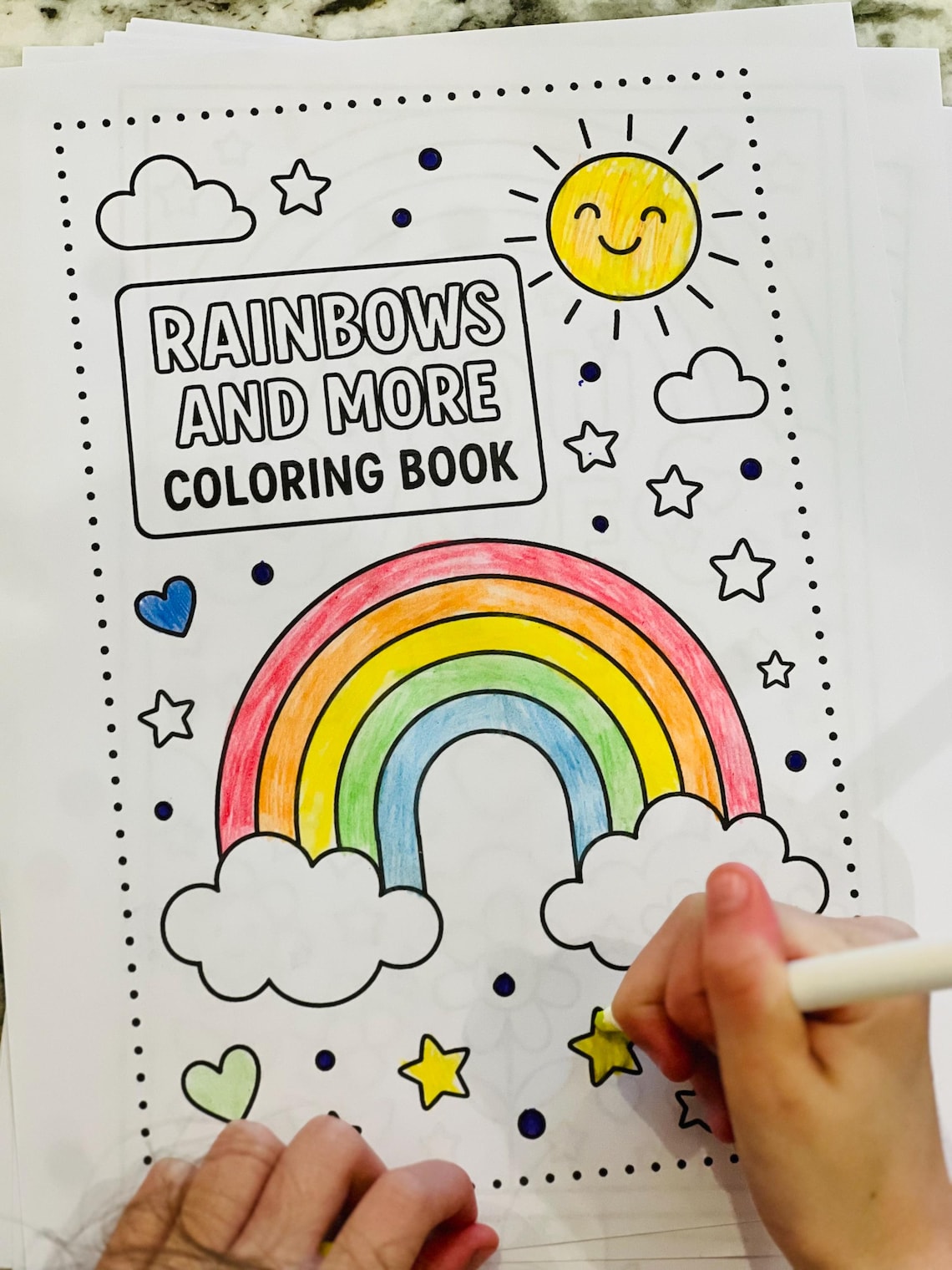 Rainbow Coloring Book - Printable Coloring Pages – Cute Animals ...