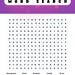 Wedding Word Search - Printable Bridal Shower Game - Fun Wedding ...