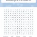 Wedding Word Search - Printable Bridal Shower Game - Fun Wedding ...