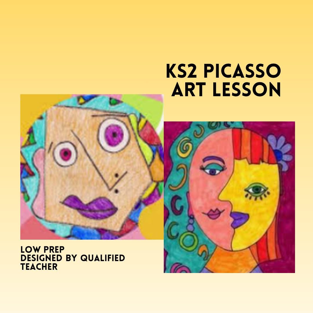 KS2 Picasso Cubism Portrait Art Lesson Plan | Complete Teaching Pack ...