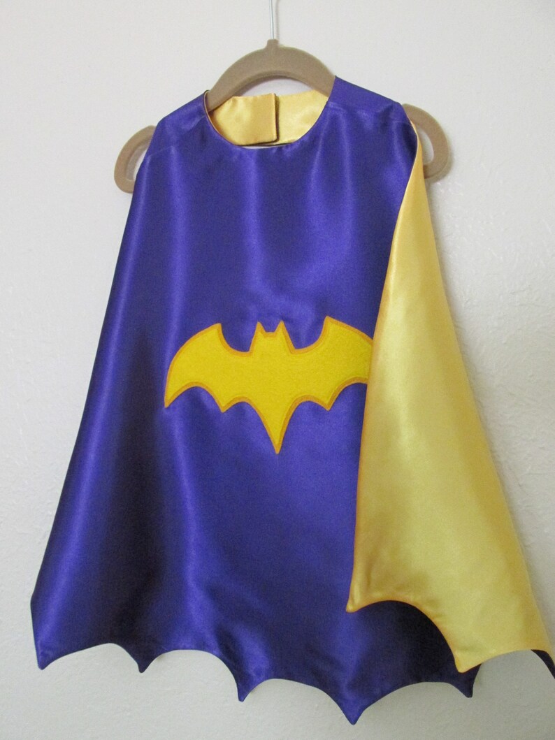 1960's Batgirl Inspired Cape / Bat Cape / Super Hero Cape | Etsy