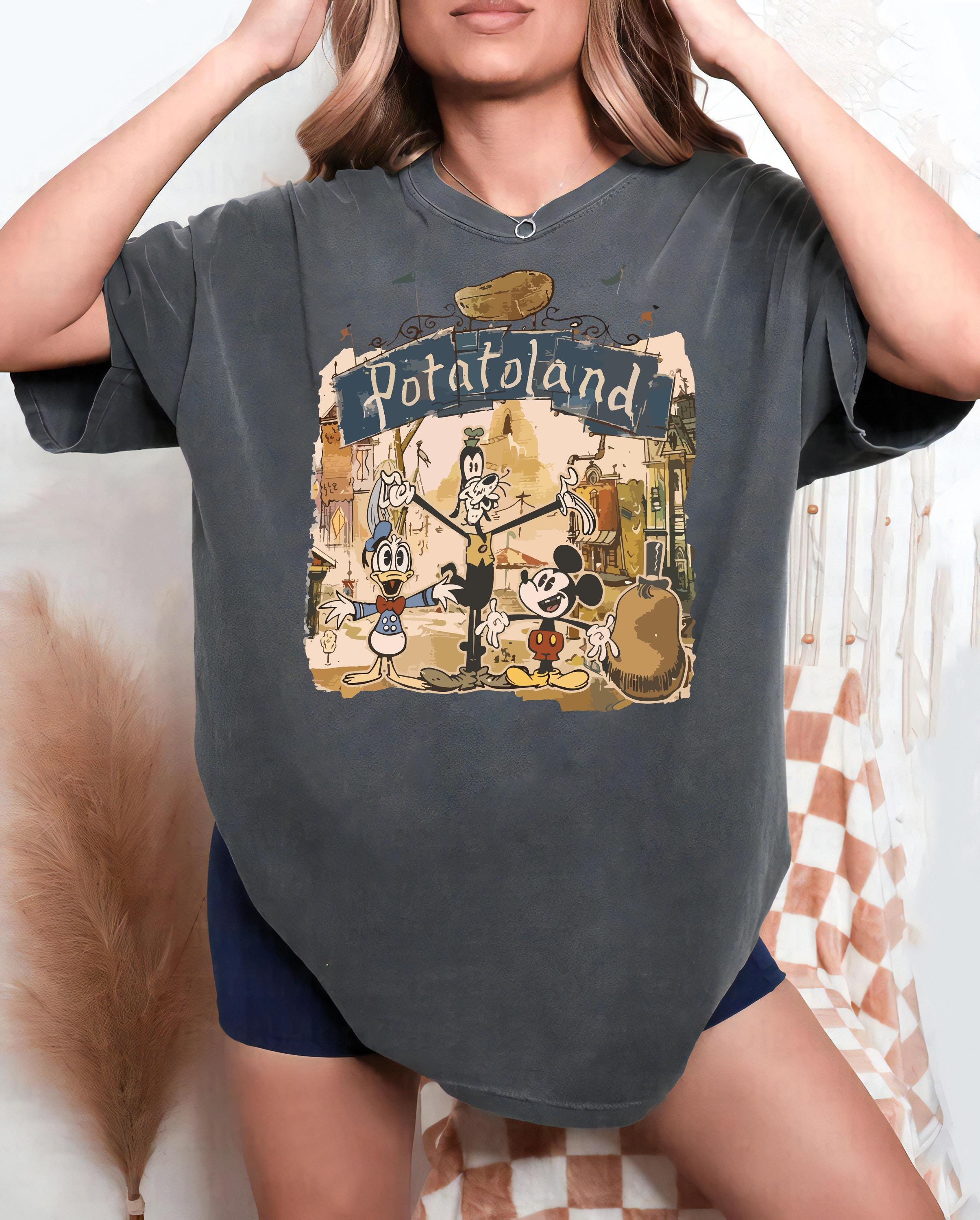Comfort Colors® Disney Potatoland Shirt, Mickey and Friends Potatoland ...