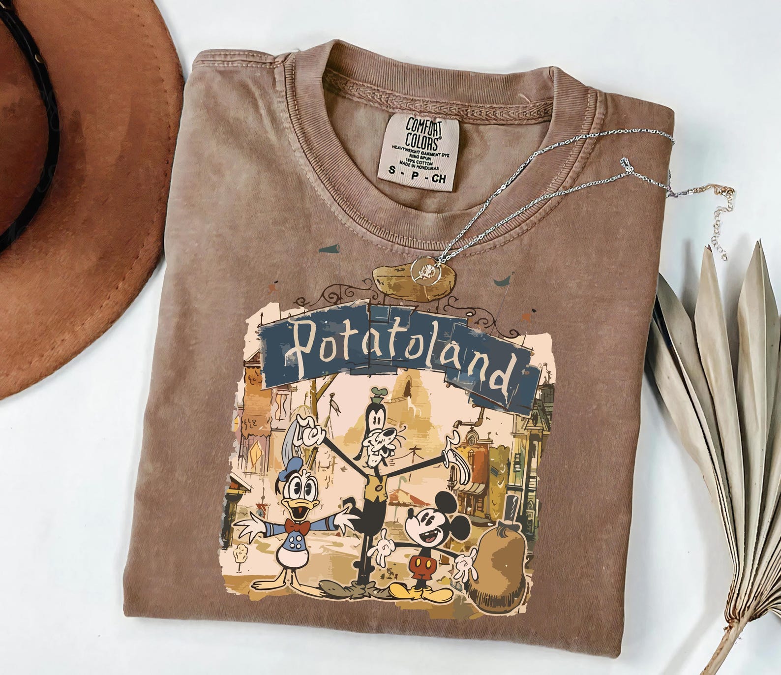 Comfort Colors® Disney Potatoland Shirt, Mickey and Friends Potatoland ...