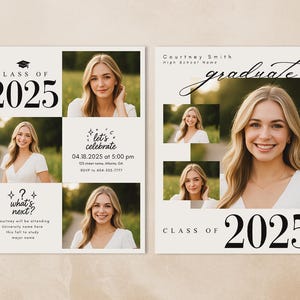 Graduation Card Bundle Class of 2025 | Printable and Digital | Grad ...
