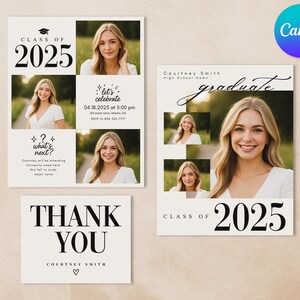 Graduation Card Bundle Class of 2025 | Printable and Digital | Grad ...