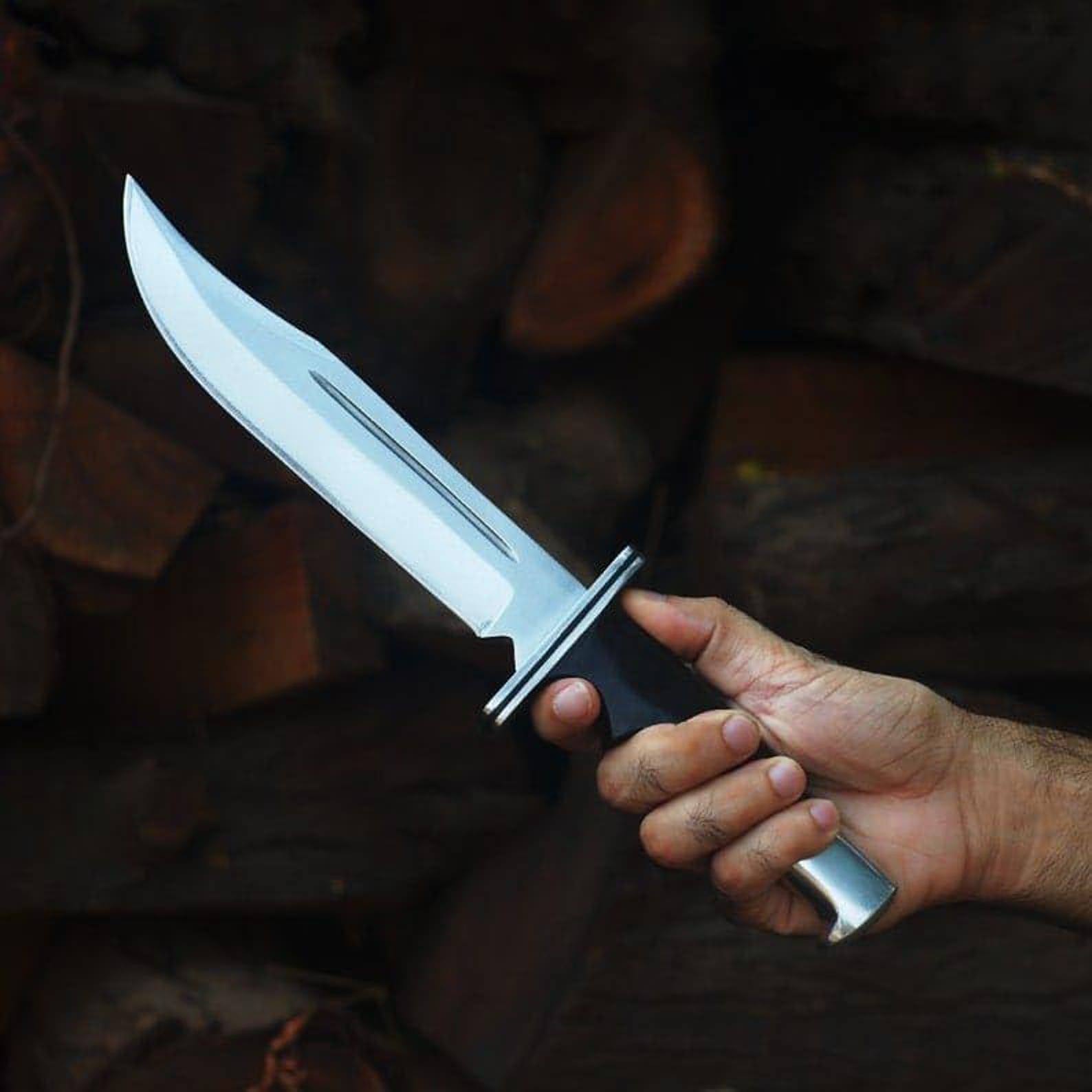Handmade Ghostface Knife Scream Replica Knife | Buck 120 Replica ...