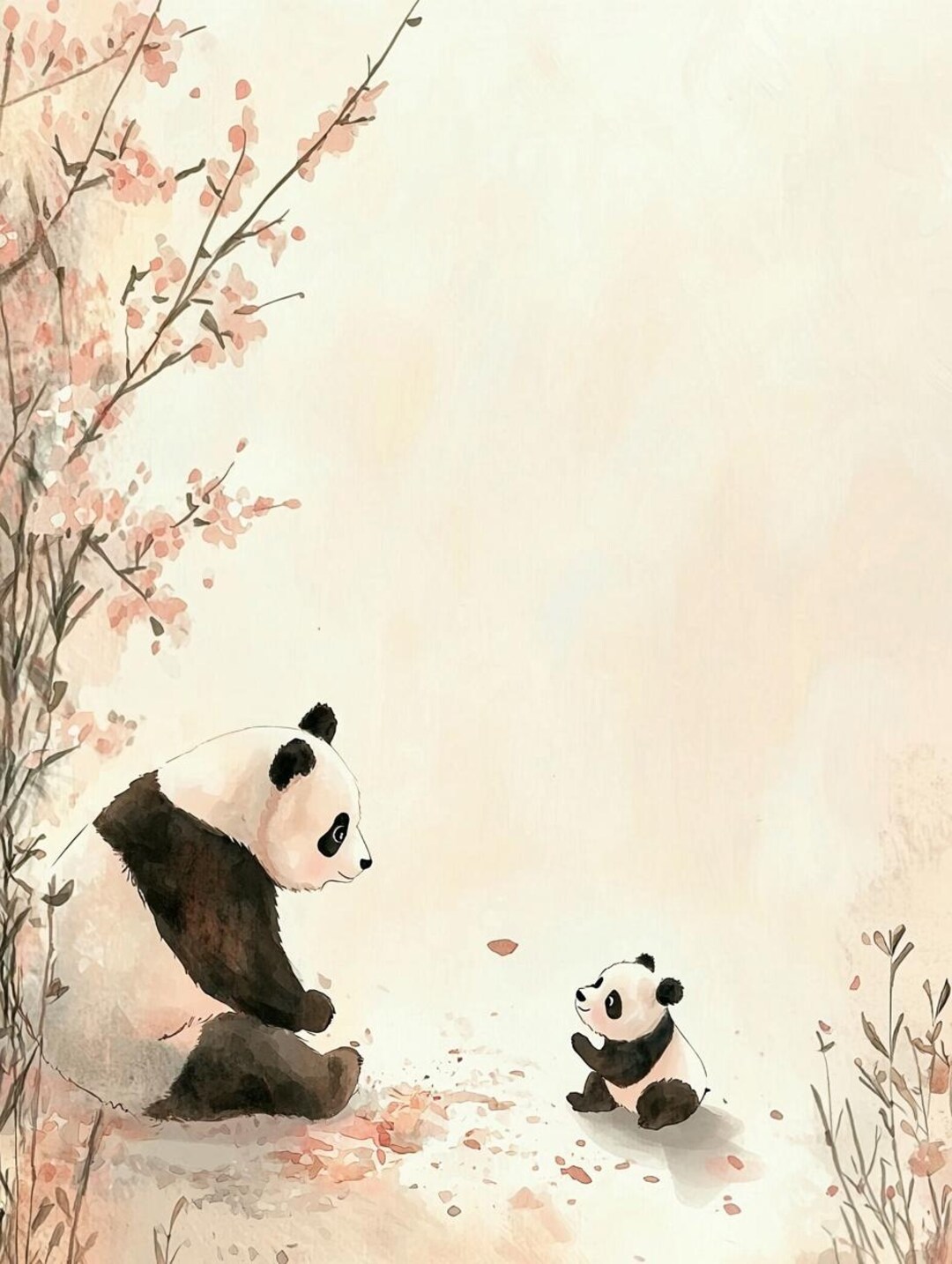Celebrate Mother's Day With This Cute Panda-themed Cards! Perfect for ...