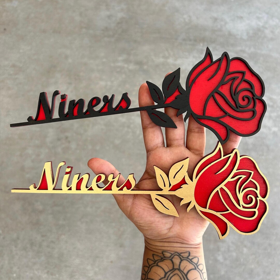 San Francisco 49’s Forever Rose - Etsy