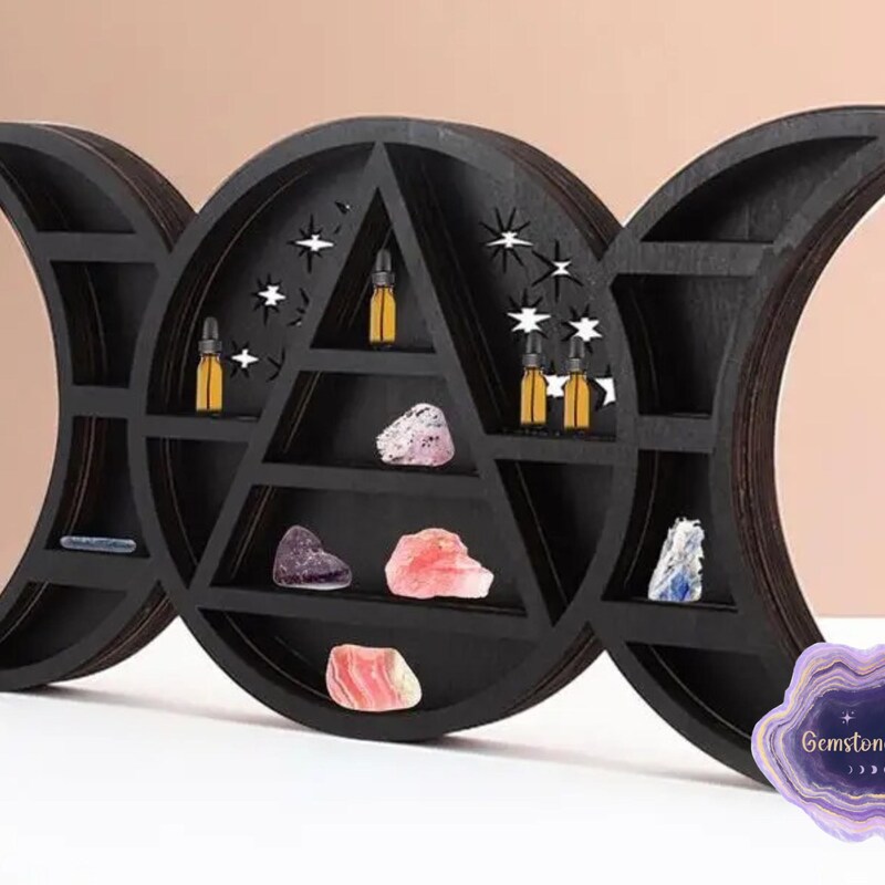 Crystal Moon Shelf - Etsy
