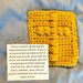 Crochet Pocket Prayer Square - Handmade Crocheted Prayer Square to Go ...