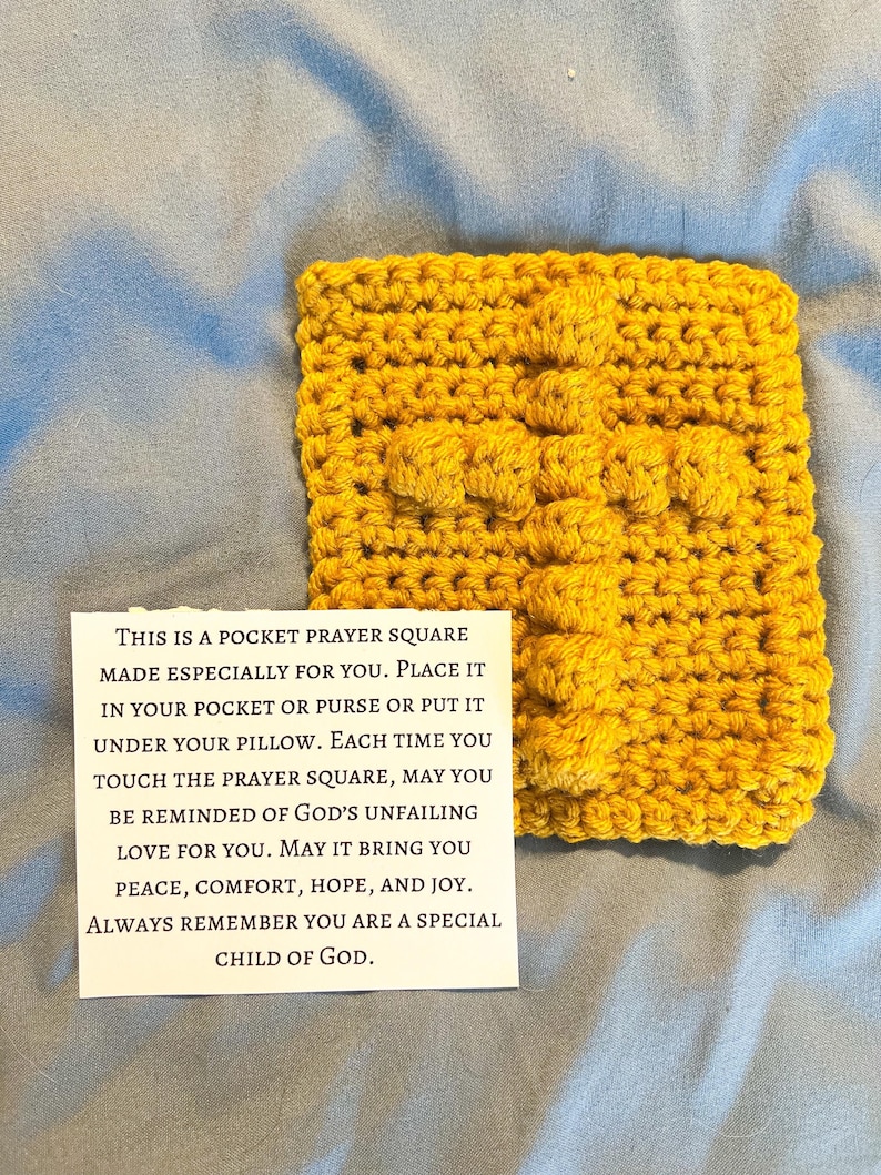 Pocket Prayer Square - Etsy