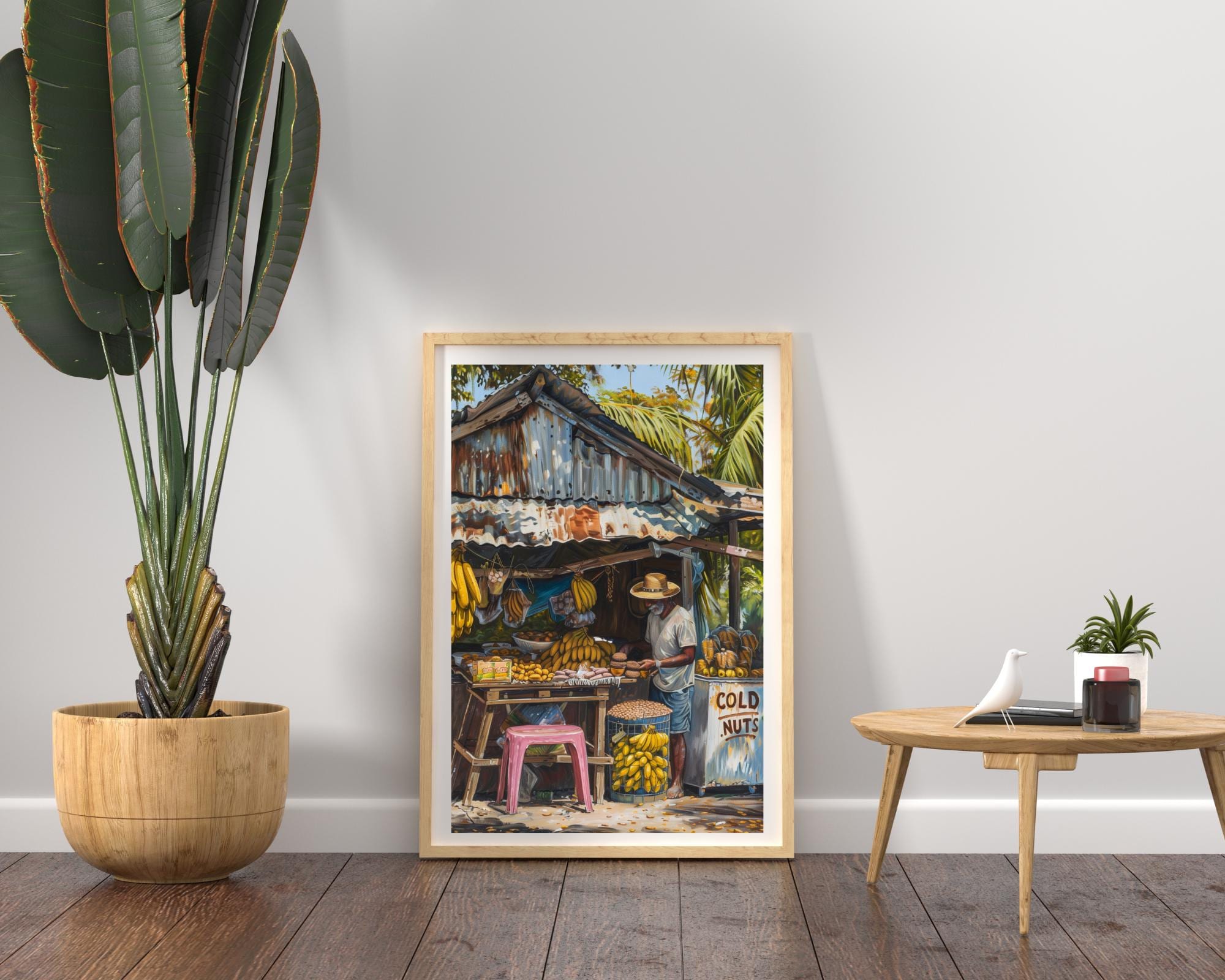 Caribbean Wall Art - Cold Nuts | Trinidad Market Print | Afro Diaspora ...