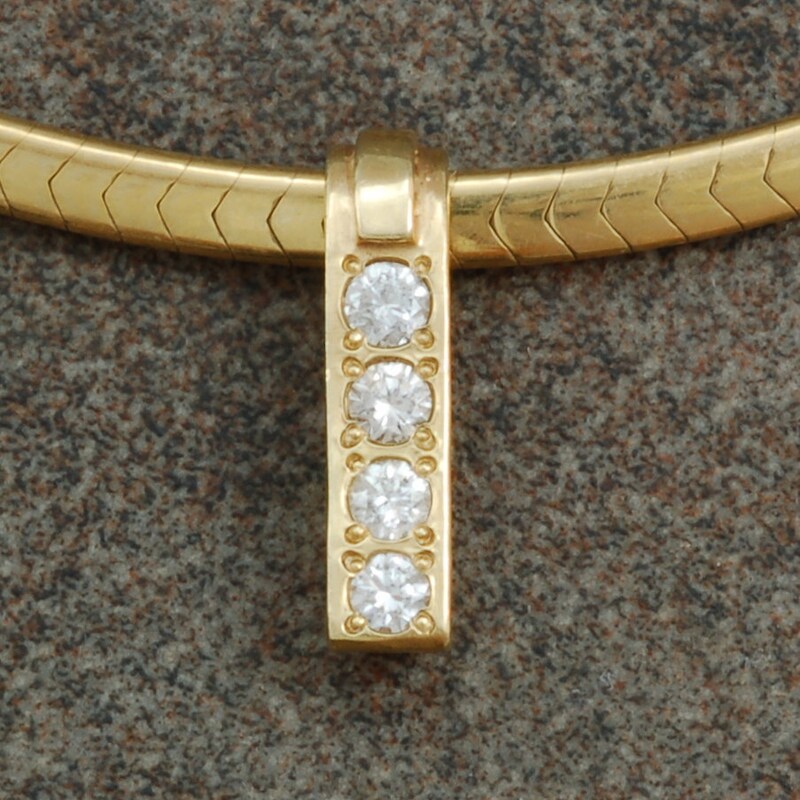 Omega Slide Pendant - Etsy