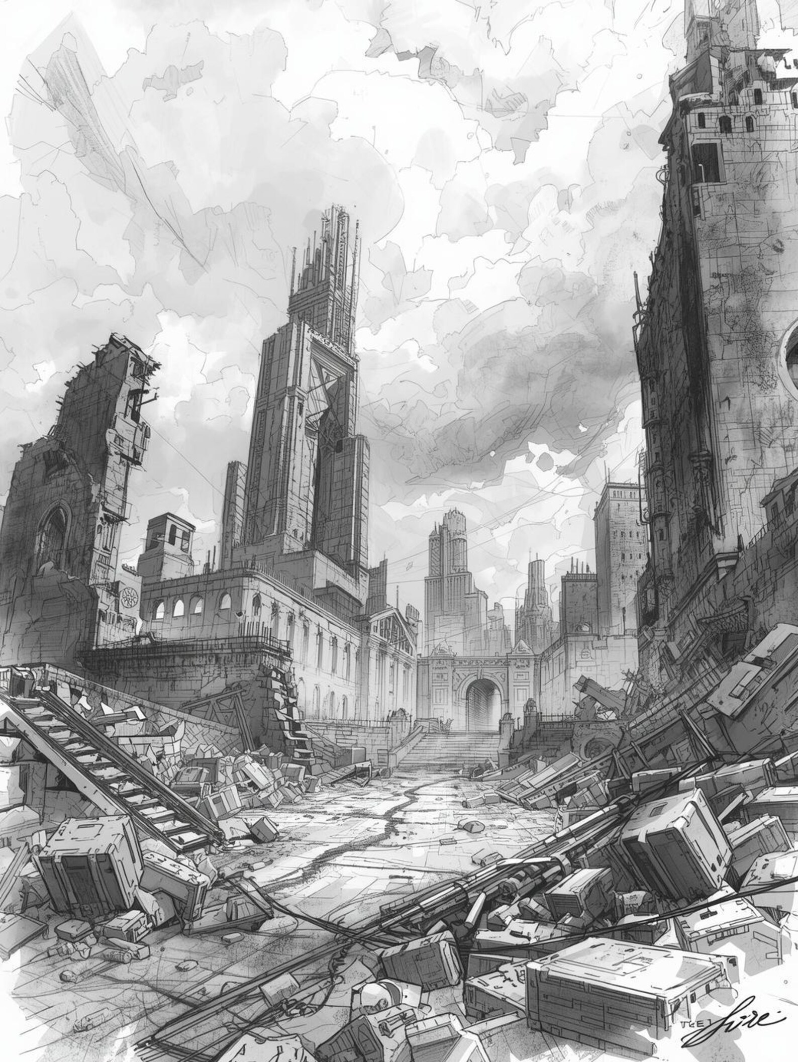 The Last Fire: A Post-apocalyptic Fantasy Survival Novel of Darkness ...