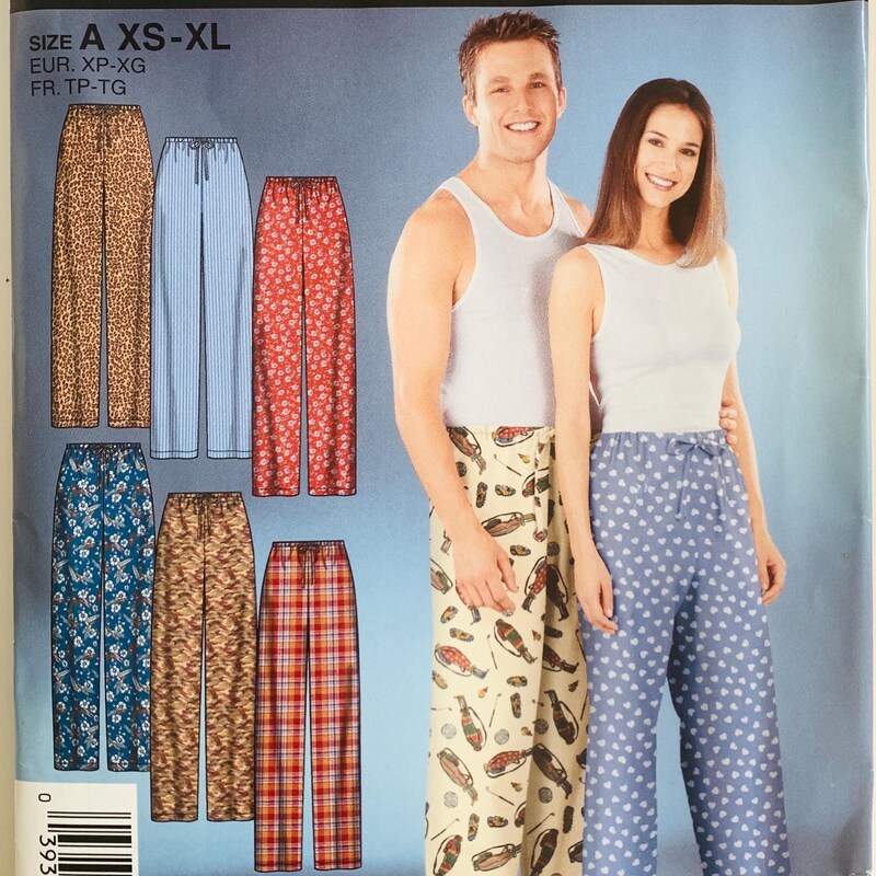 Pajama Pants Pattern - Etsy
