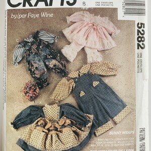 90s Rabbit Doll Wardrobe for 14, 20 and 25 Inch Bunny Dolls Vintage ...