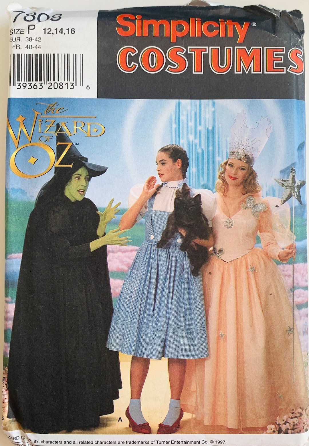 Misses Wizard of Oz Costumes Pattern Dorothy Witch and Fairy - Etsy
