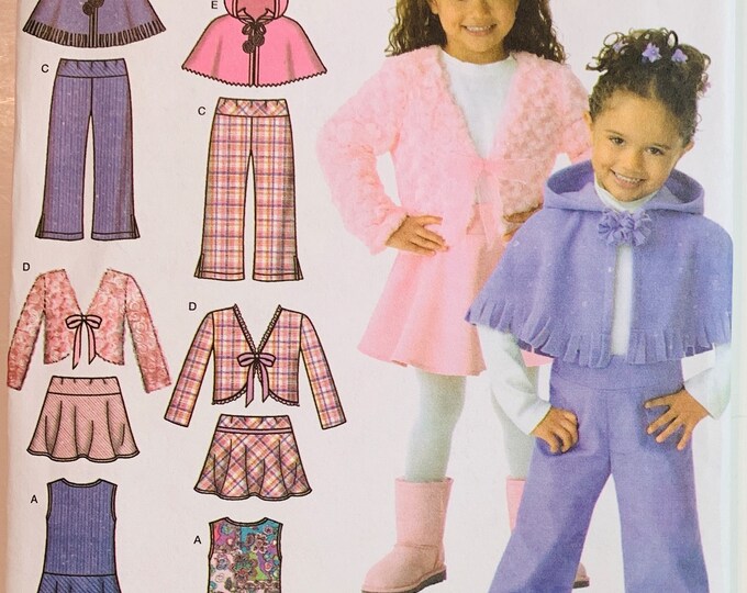 Little Girls and Girls Easy Jumper, Skirt, Pants, Jacket and Poncho ...