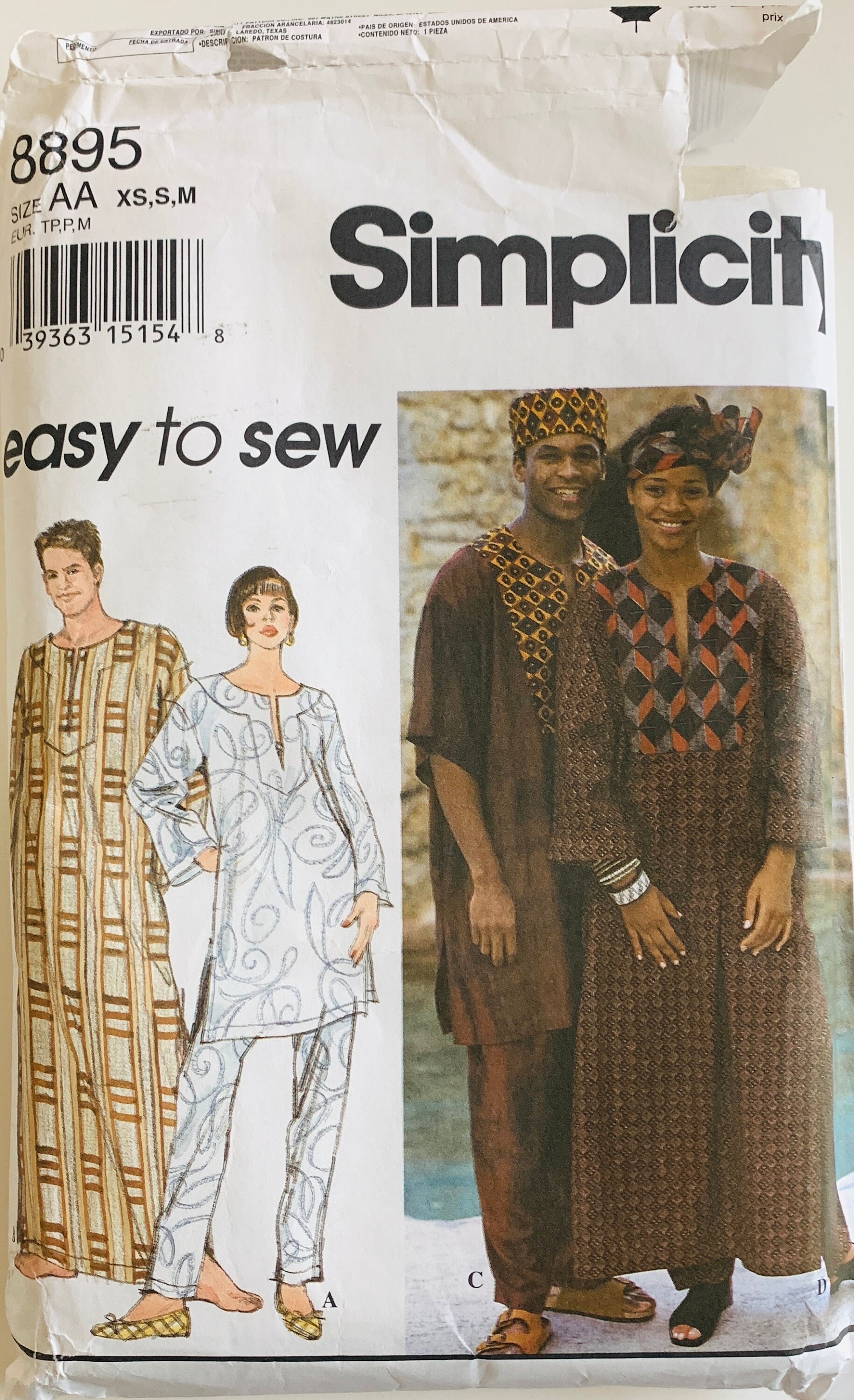 Mens Caftan Pattern