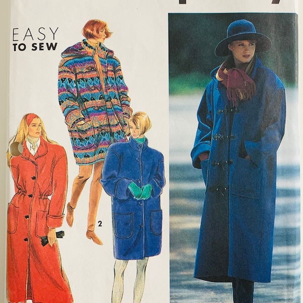 Hooded Coat Pattern - Etsy