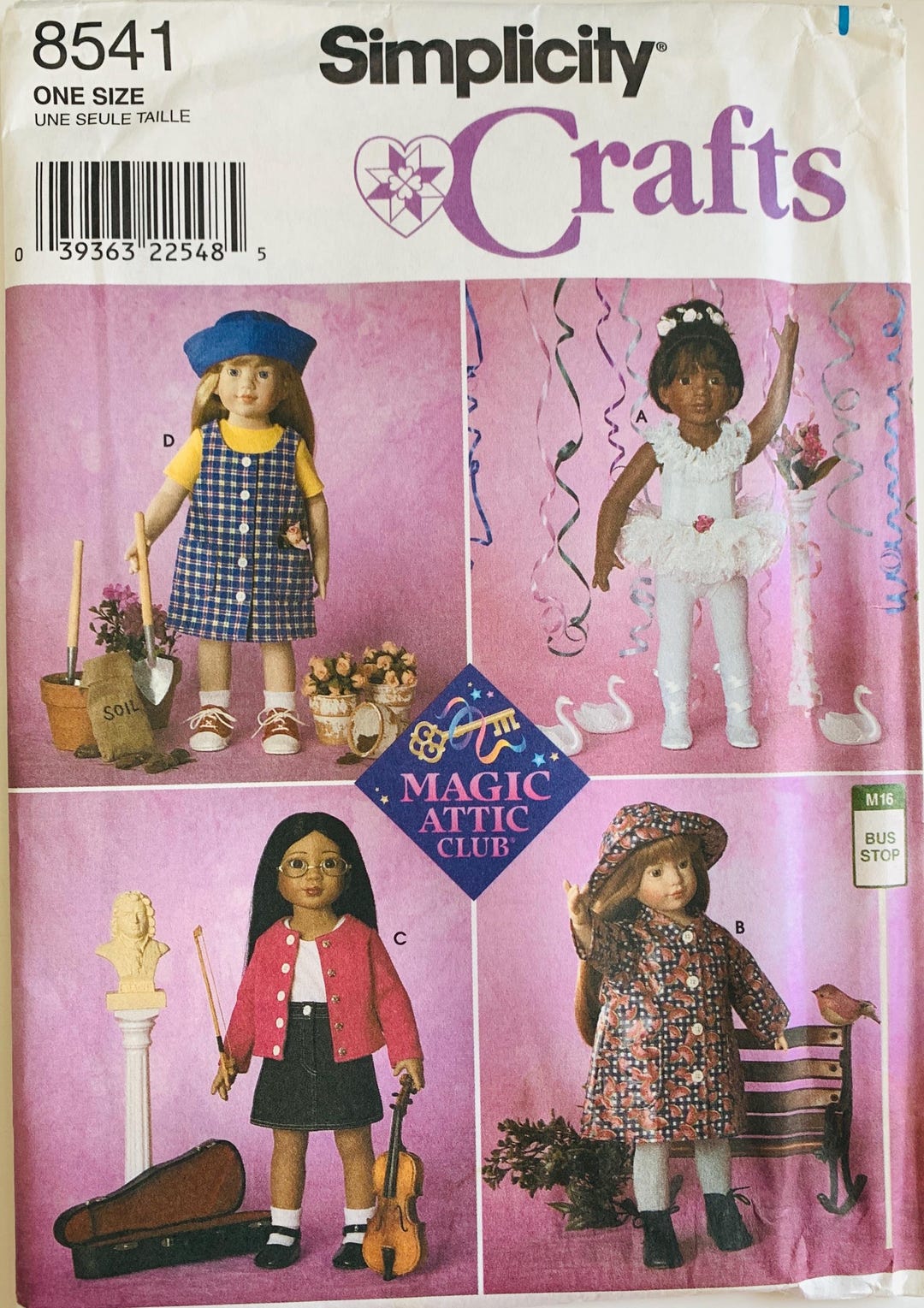 Magic Attic 18 Inch Doll Clothes Ballerina Bodysuit Tights Tutu Coat ...